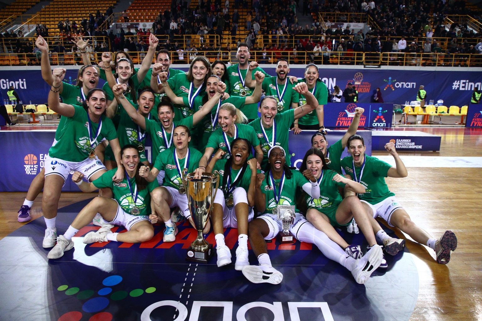 Back 2 Back Κυπελλούχος ο Παναθηναϊκός! – Παναθηναϊκός Αθλητικός Όμιλος"